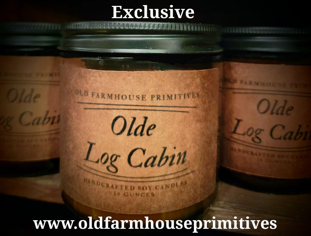 EXCLUSIVE! Old Farmhouse Primitives 16oz Soy Jar Candles ♥️ NEW SCENTS