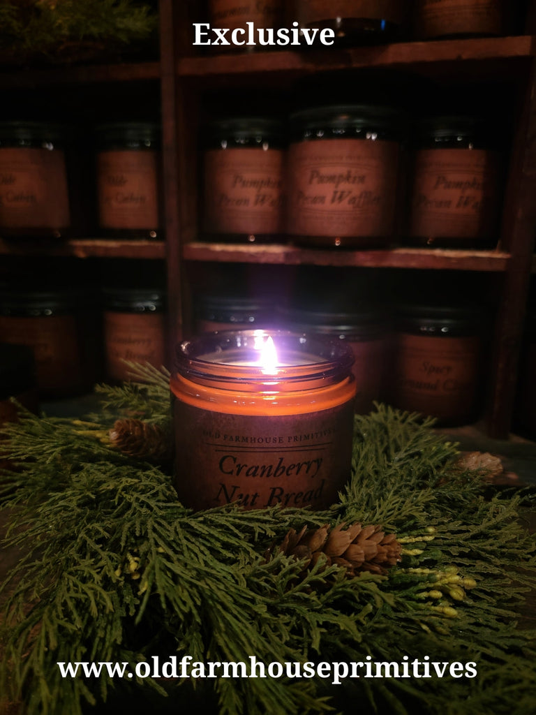 EXCLUSIVE! Old Farmhouse Primitives 16oz Soy Jar Candles ♥️ NEW SCENTS