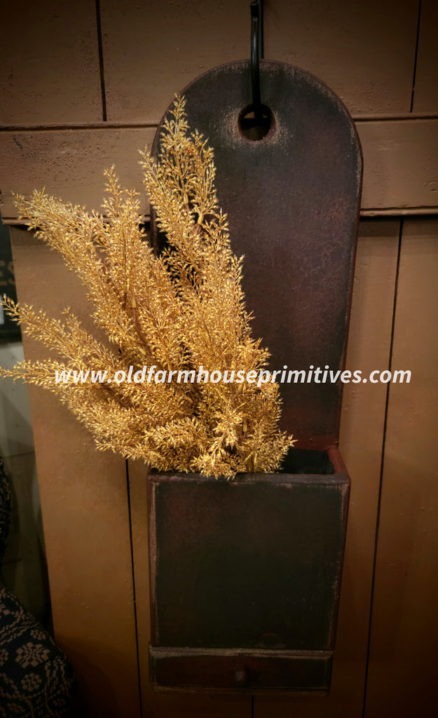 #BW42-BR Primitive Barn Red Door Box With Drawer - MADE IN USA! – Old ...