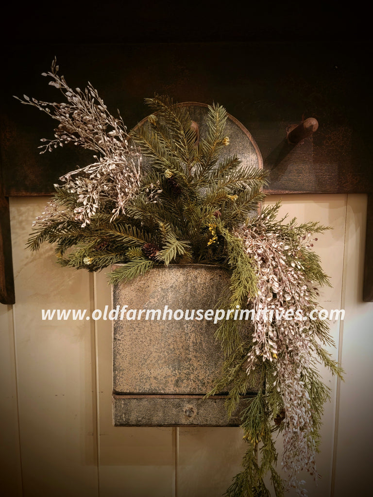 #BW52-FW Farmhouse White Door Box With Drawer MADE IN USA! – Old ...