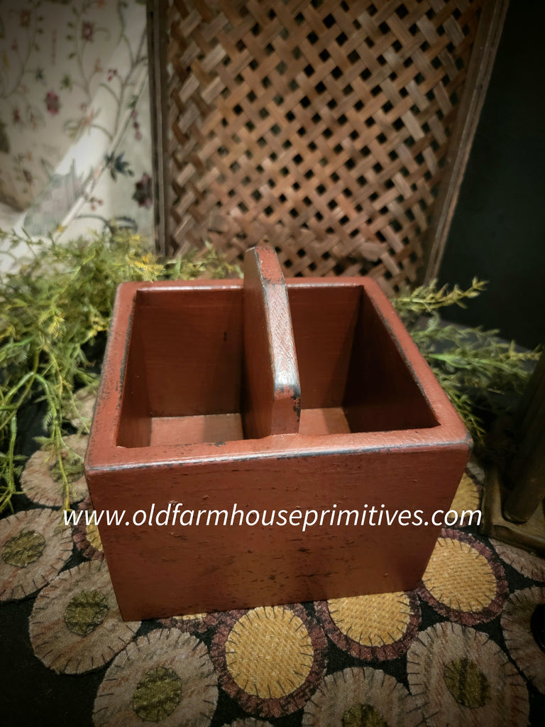 WHRB-BR Primitive Burgundy Remote Tote – Old Farmhouse Primitives