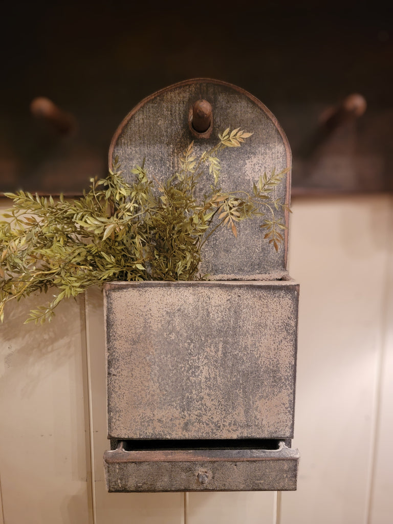 #BW52-FW Farmhouse White Door Box With Drawer MADE IN USA! – Old ...