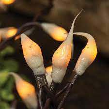 W50M-BMLK Buttermilk 50ct Mini Silicone Electric Lights – Old Farmhouse ...