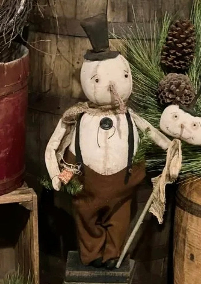 #DAW-WN1 Primitive "Owen" Holding Stick Snowman ⛄️ – Old Farmhouse ...