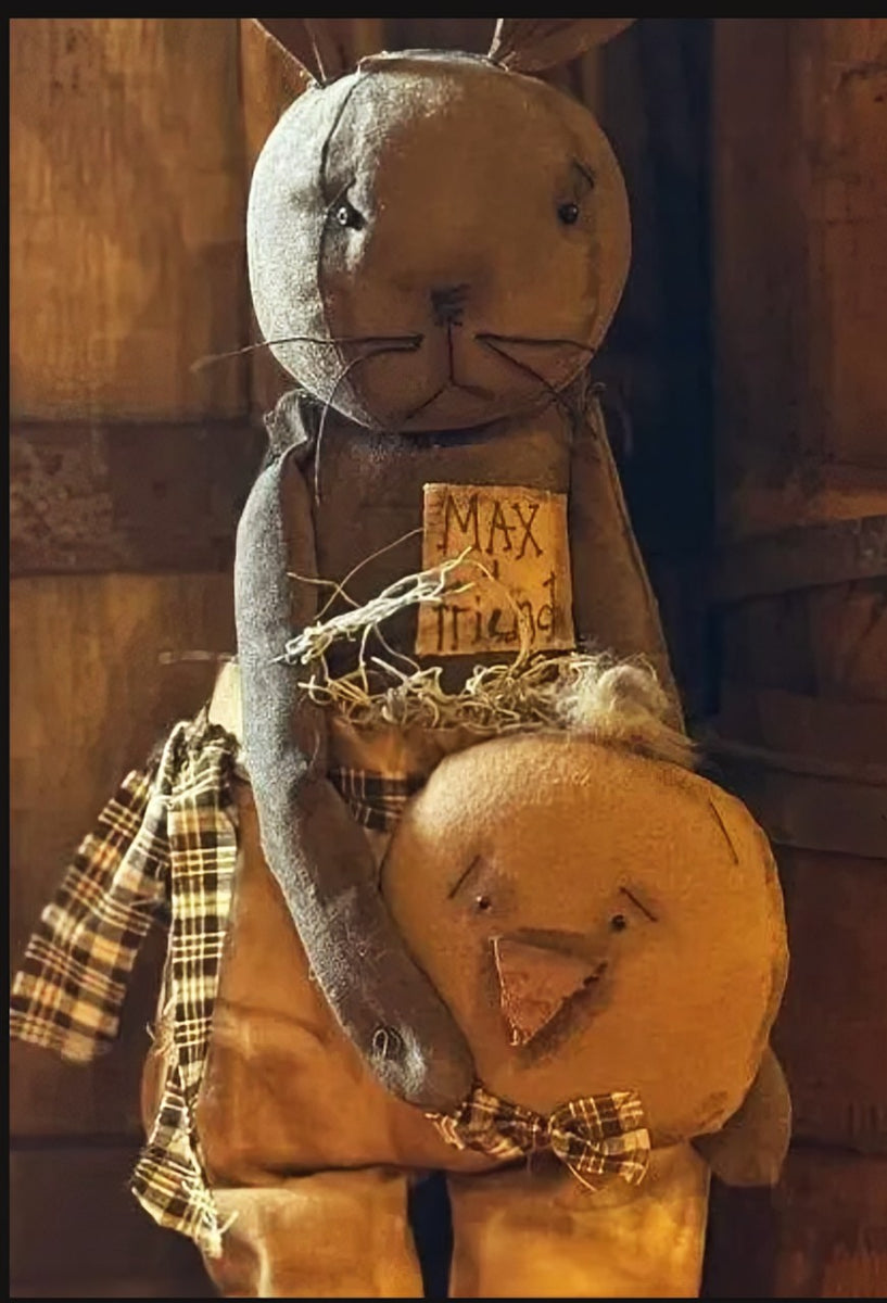 #DAW-MAX Primitive "MAX" Rabbit 🐰 Made In The USA – Old Farmhouse ...