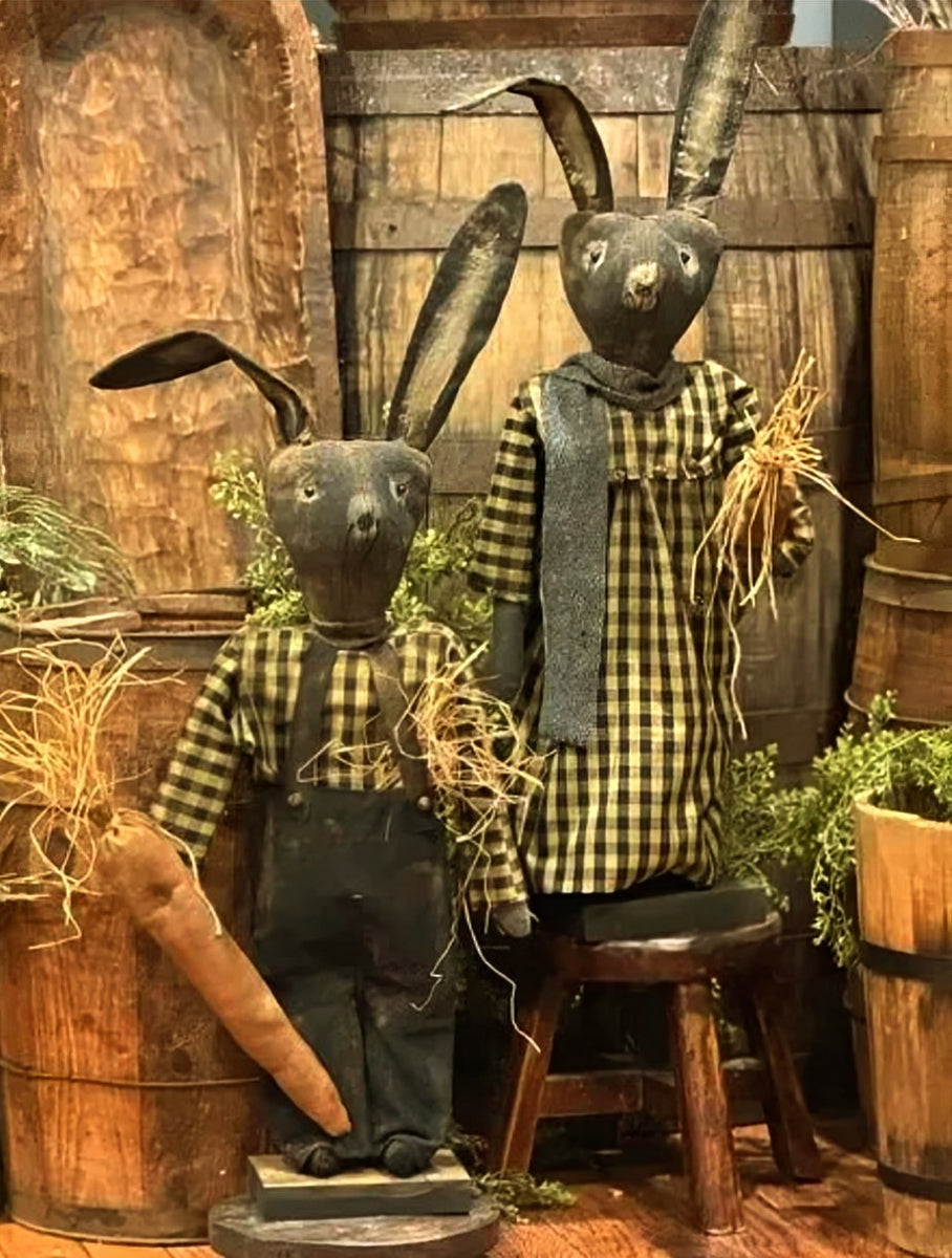 #DAW-TPN Primitive "TAPANGA" Bunny 🐰 Made In The USA – Old Farmhouse ...