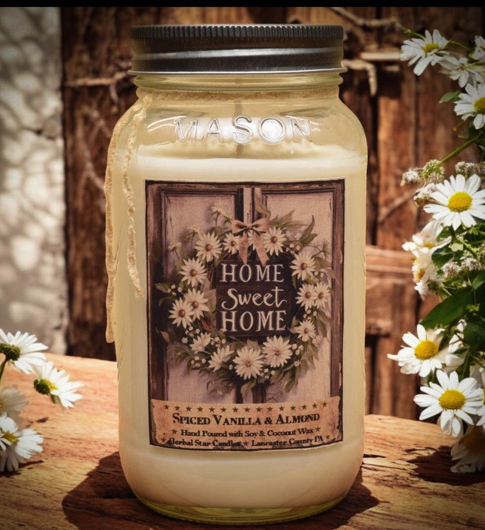 #HOM24 Home 24oz Jar Candle – Old Farmhouse Primitives