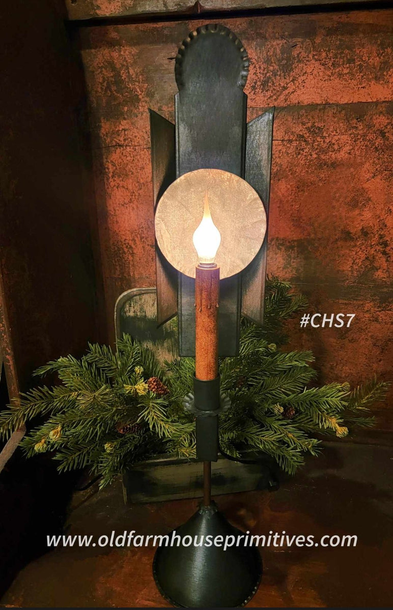 #CHS-7 Colonial "Sabrina with Sides" Tin Light (Made In USA) – Old ...