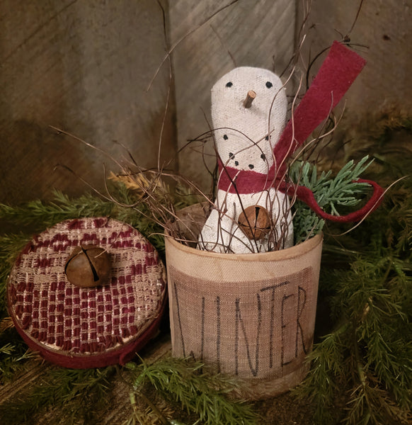 ARTIST SNOWMEN – Old Farmhouse Primitives