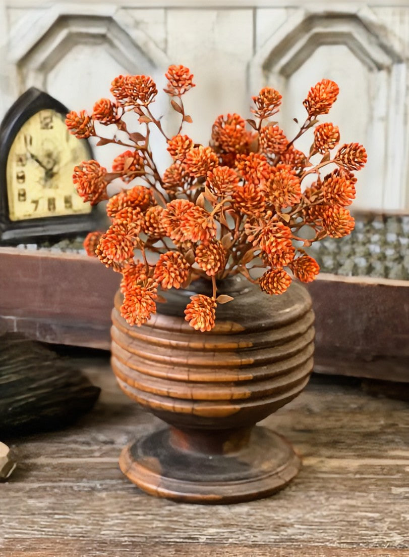 #CS4677 Russet Cone 12in Bush - Sienna – Old Farmhouse Primitives