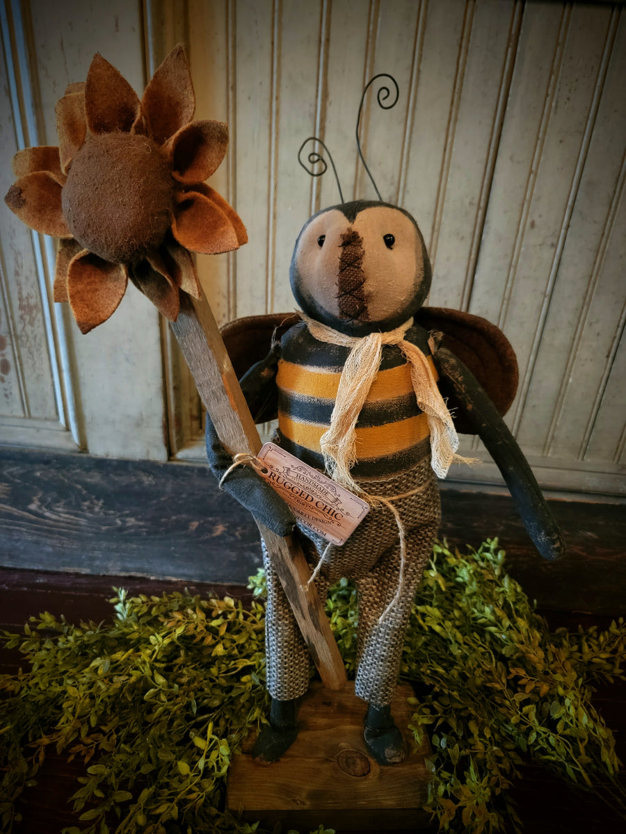 #RCBEE RUGGED CHIC "Primitive Baby Bee" 🐝 Made In The USA – Old ...