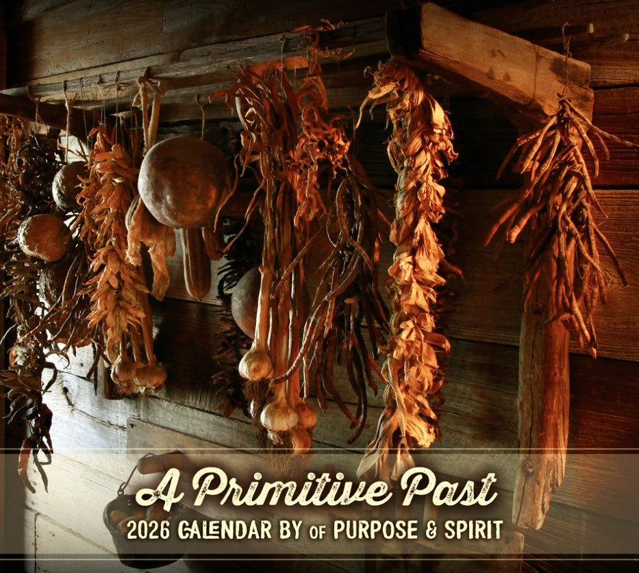 #CPP26 "A Primitive Past" 2026 Wall Calendar – Old Farmhouse Primitives