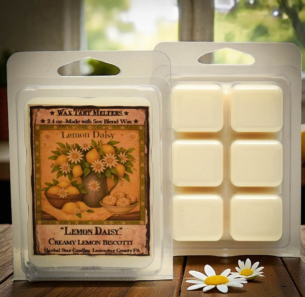 #LDA6T Lemon Daisy 🍋 Mini Melting Tarts - Pack of 6 – Old Farmhouse ...