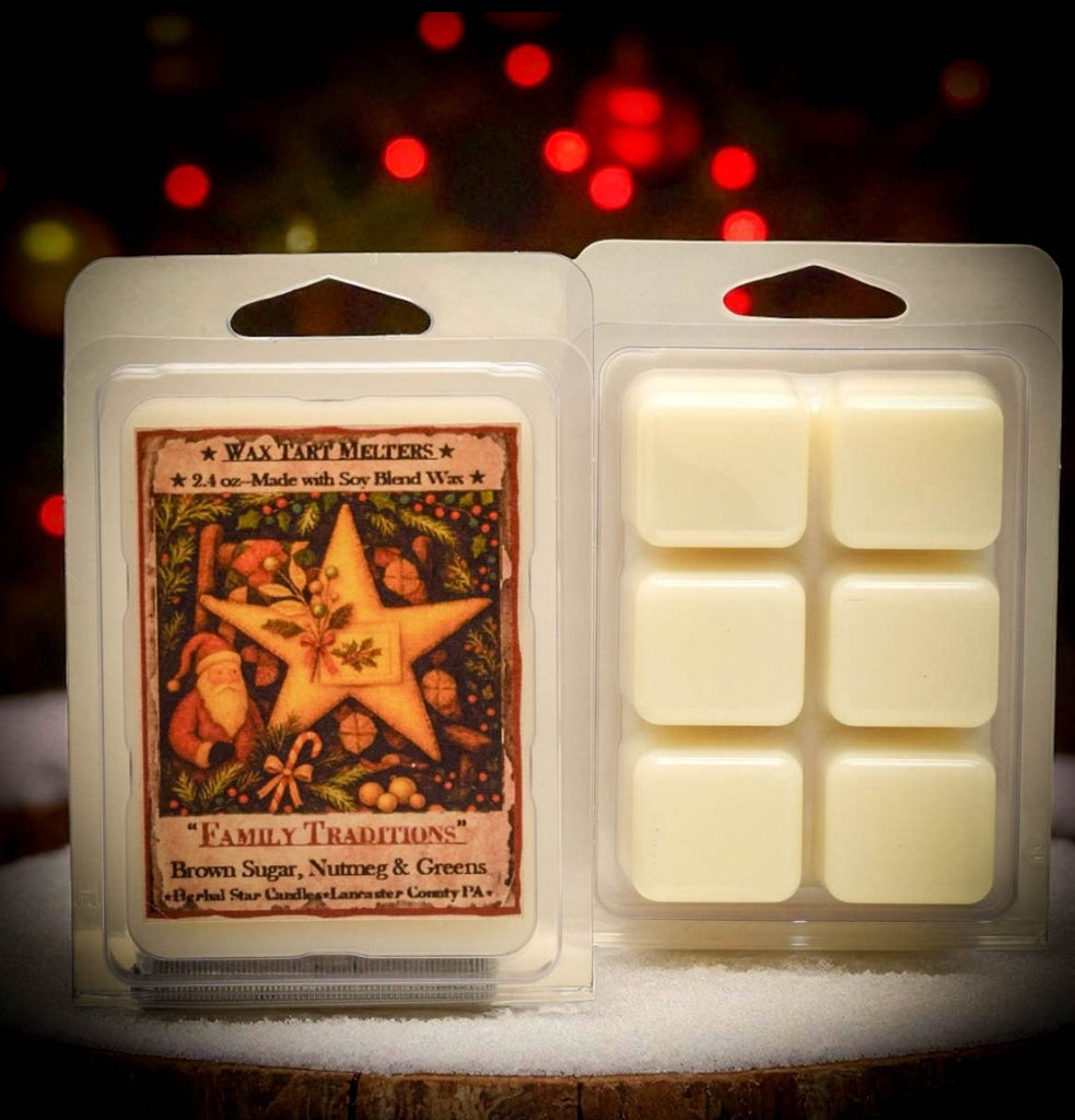 #FTM "Family Traditions" Mini Wax Melting Tarts – Old Farmhouse Primitives