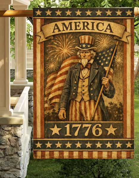 SEASONAL FLAGS – Old Farmhouse Primitives