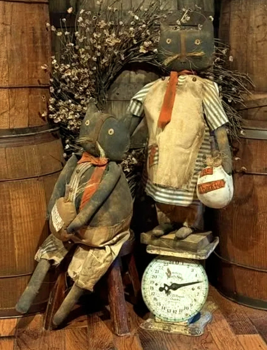 #DAW-DCAT Primitive "DELILAH" Cat 😺 MADE IN THE USA! – Old Farmhouse ...