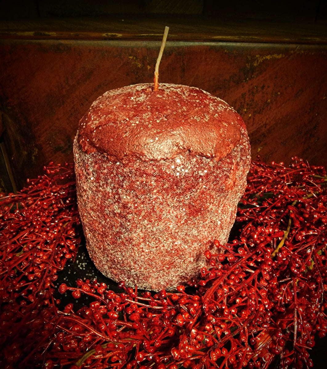 #AVC52 Primitive "SPARKLING CRANBERRY" Americana Vintage Candles (Made ...
