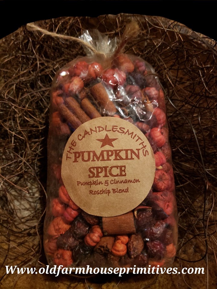 #TCSFP1 Primitive "Pumpkin Spice" Potpourri (Made In USA) – Old ...