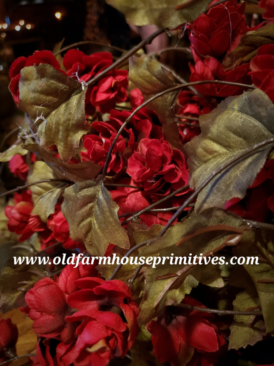 #RH81 Red Hops Stem #1 Seller – Old Farmhouse Primitives