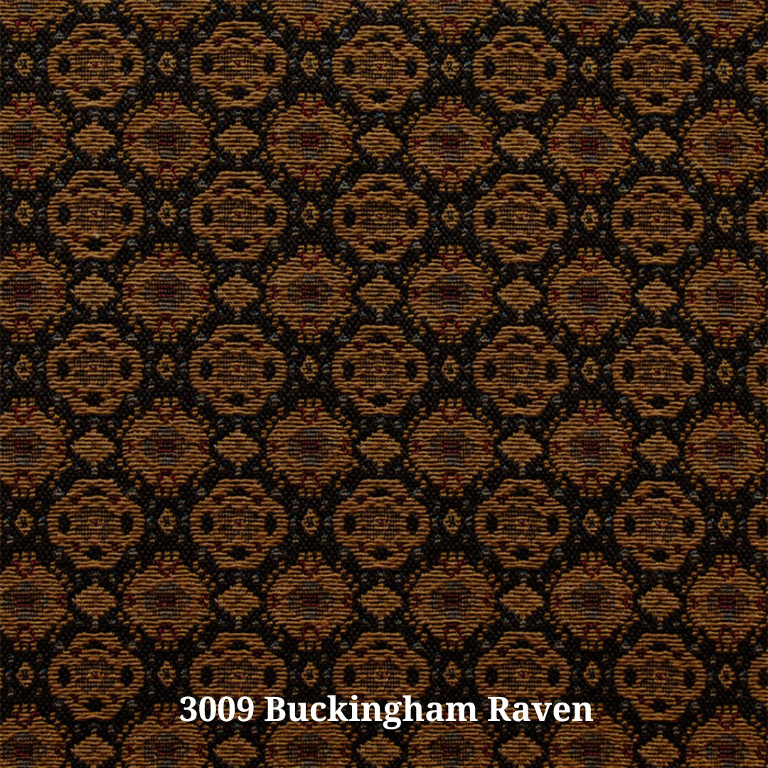3009 Buckingham Raven (C) Furniture Upholstery Fabric – Old Farmhouse ...