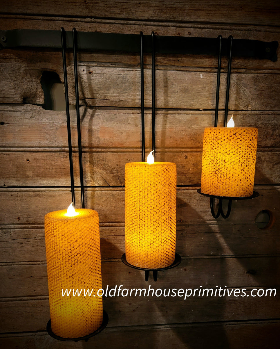#IHCH Iron Hanging Candle "Sconce" – Old Farmhouse Primitives