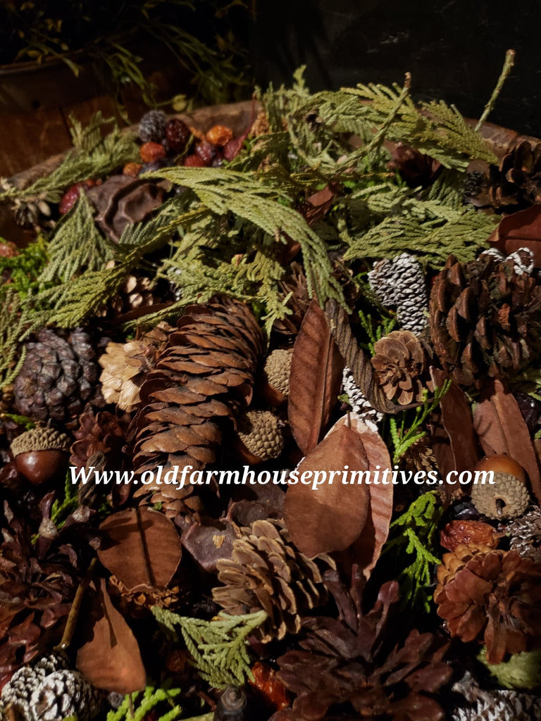 #PSCP8 Primitive Chunky Gatherings "Walk In The Woods"🌲 Scented Potpou ...
